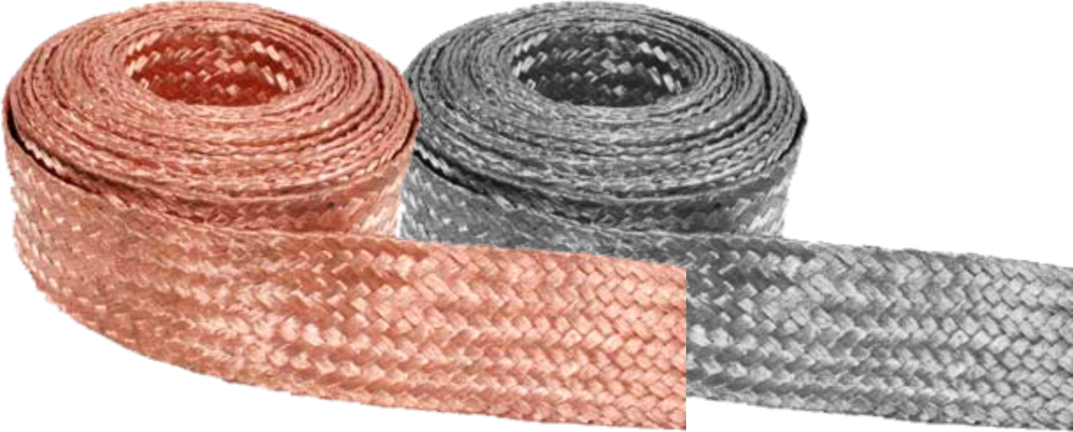 Copper & Aluminium Braided Tape - Senor Metals