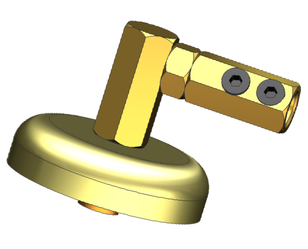 Rotary Magnetic Ground Clamp DMR Series - Senor Metals
