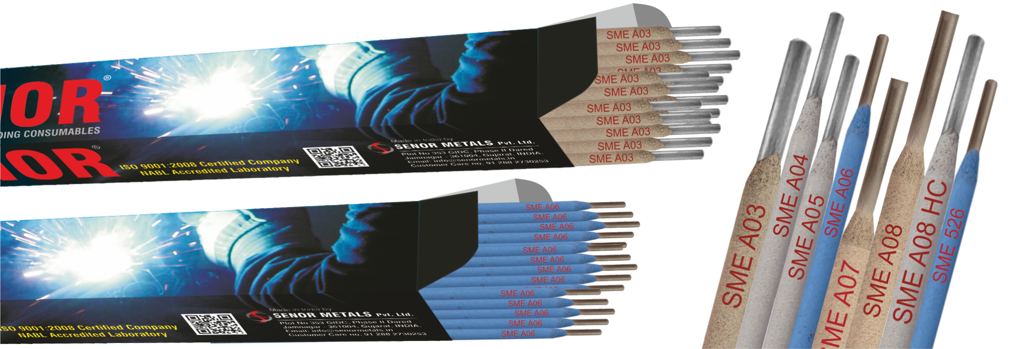 Steel Alloys Electrodes - Senor Metals